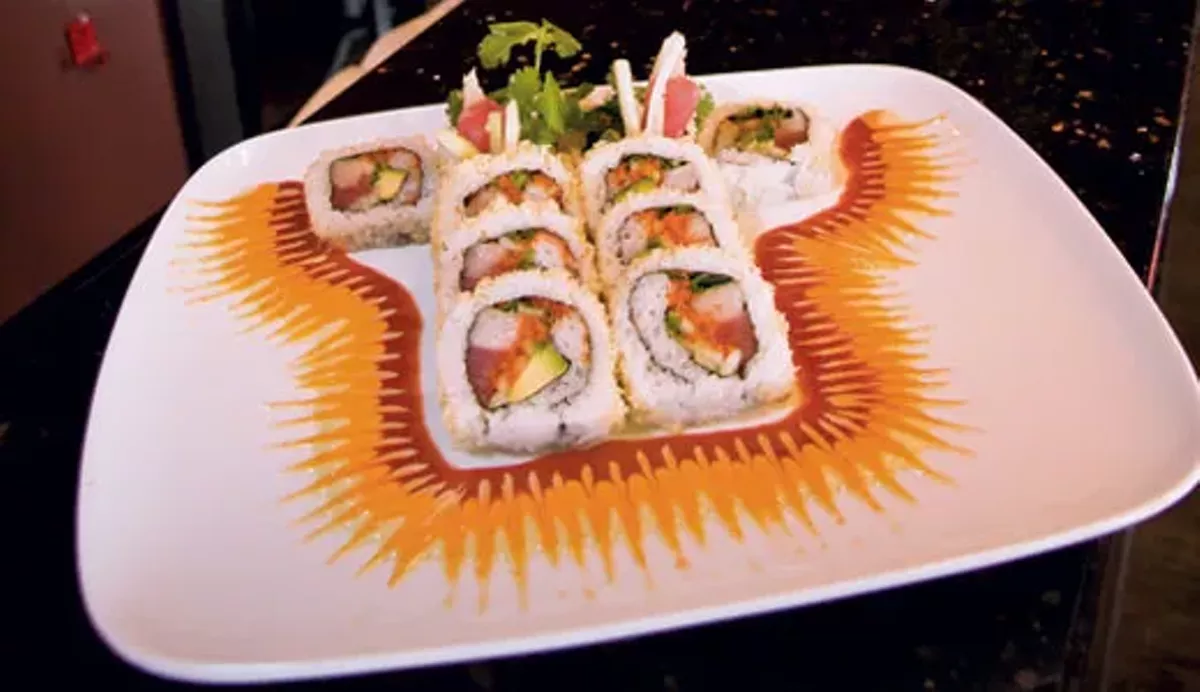 Review: Sake Blue is on a roll — lots of rolls
